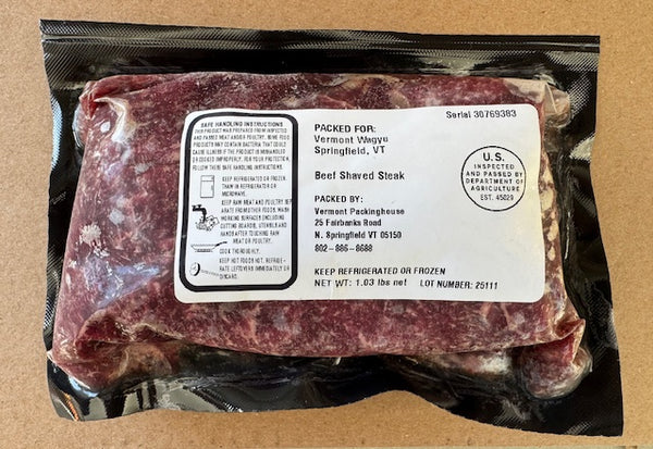 Shaved Steak - 1 lb - Vermont Wagyu